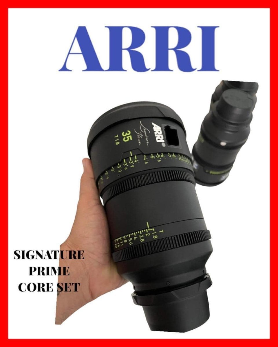 Arri Signature Prime Set X6 LIKE NEWW - Cine Marketplace ...