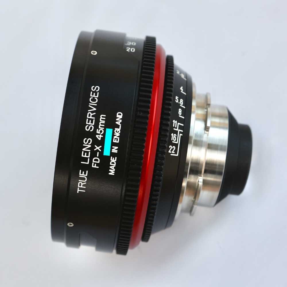 TLS FD-X 45mm Yashica T1.5 cinema lens Arri PL - Cine Marketplace ...