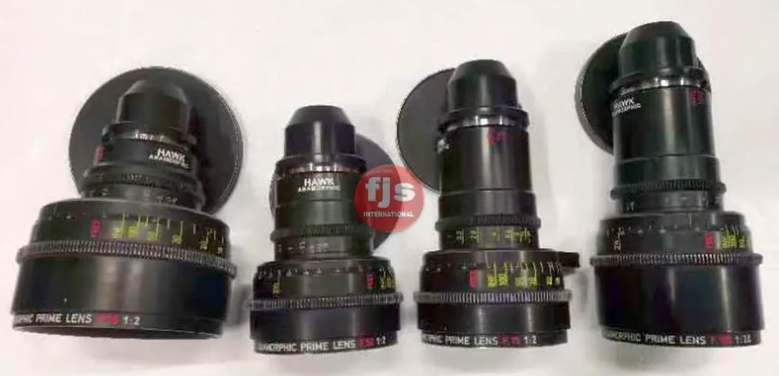 Used Hawk C Series Anamorphic Set of 4 Lenses: 35 50 75 100mm for Sale ...