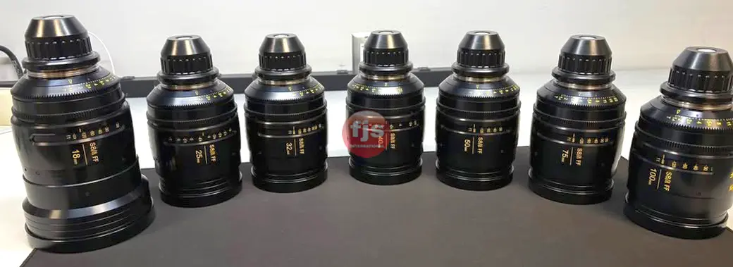 Used Cooke S8i Set of 7: 18, 25, 32, 40, 50, 75, 100mm for Sale - Cine ...