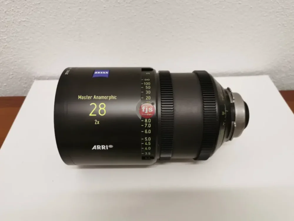 Used Master Anamorphic Cine Lens Set of 6: 28, 35, 50, 75, 100, 135mm ...