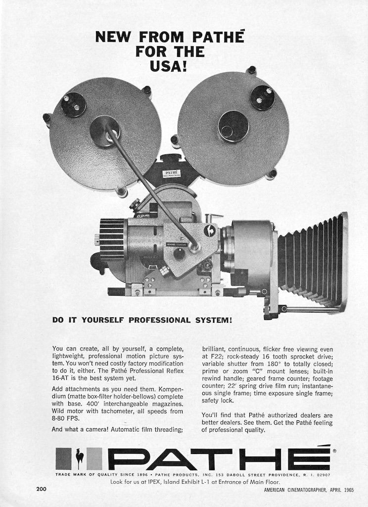 Can a Bolex 400” mag be used on a Pathe 16mm camera? - 16mm ...